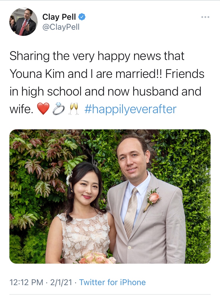 Audio: Clay Pell finds another wife - John DePetro Show