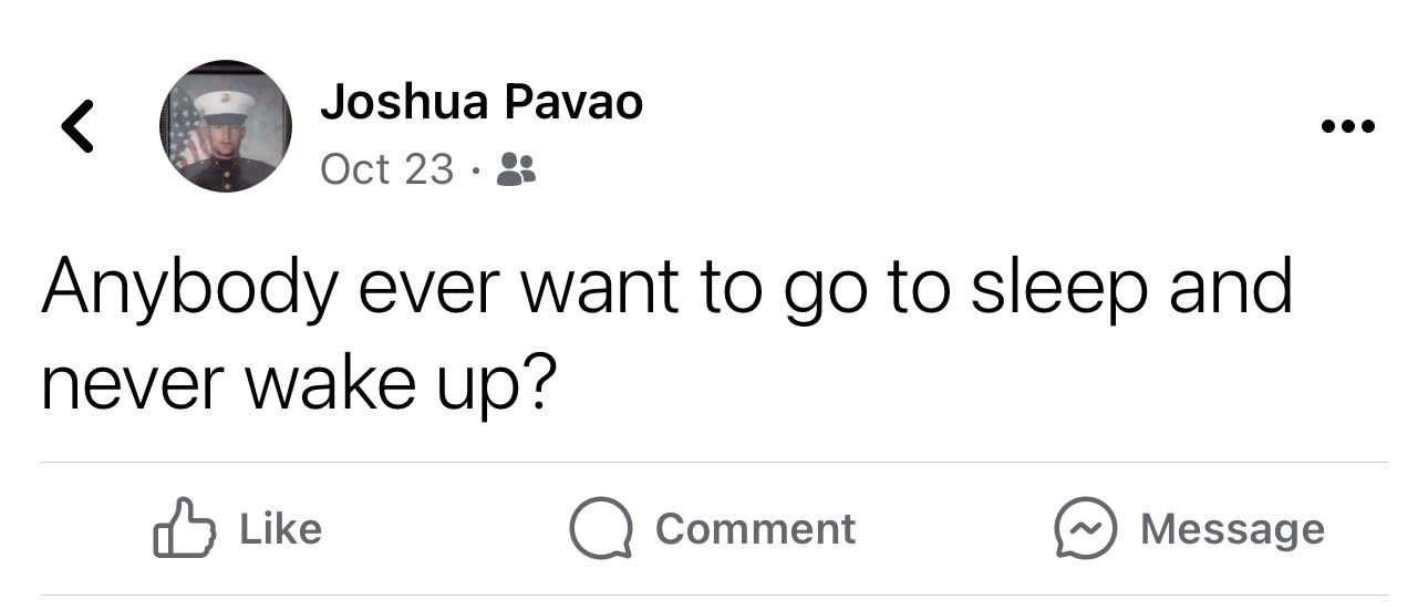 Video: Josh Pavao stalking his wife : ” hope you like bullets” - John ...