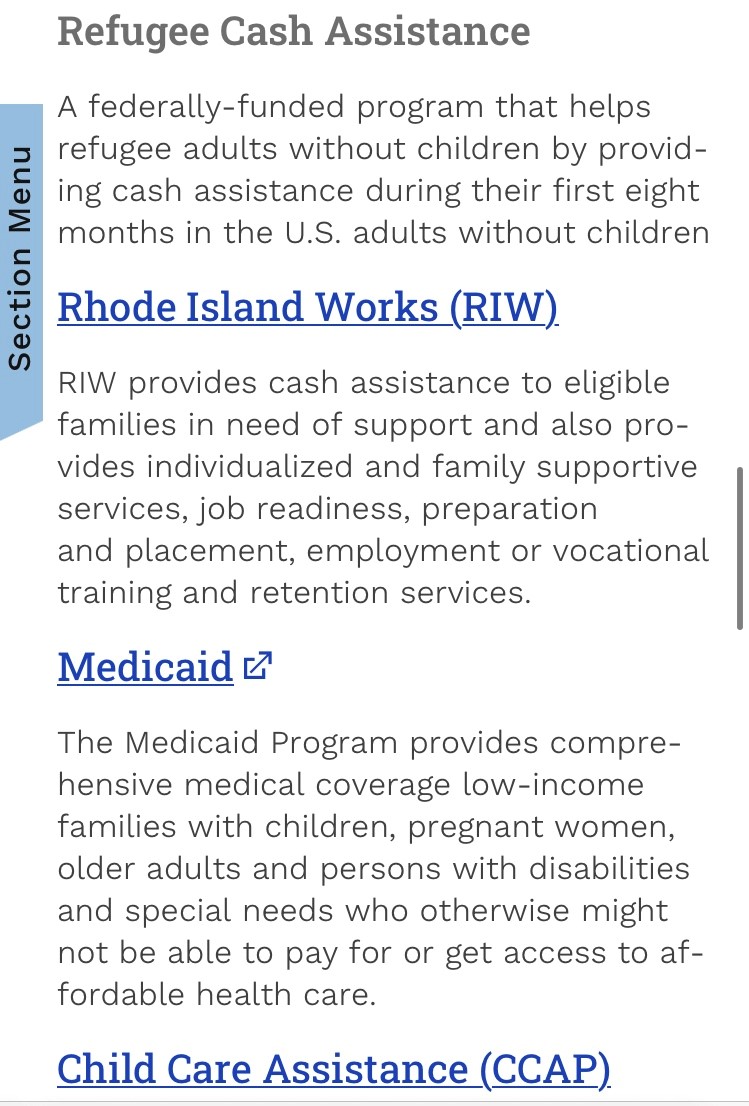 Rhode Island now extending illegals SNAP benefits and cash - John ...