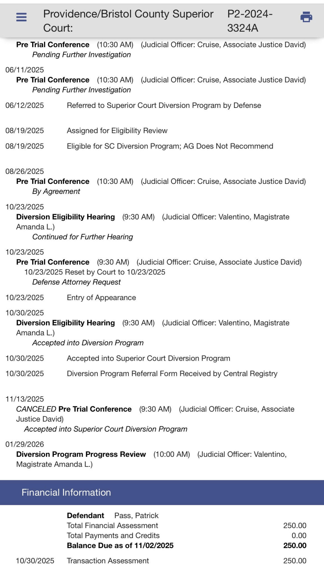 Update on Patrick Pass felony assault case - John DePetro Show